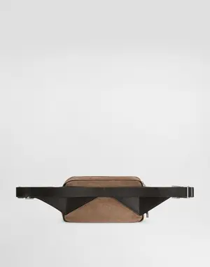 Dolce & Gabbana Belt Bag In Split And Calfskin - Multicolor