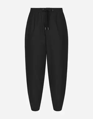 Dolce & Gabbana Cotton Jogging Pants Pants And Shorts Cotton - Black