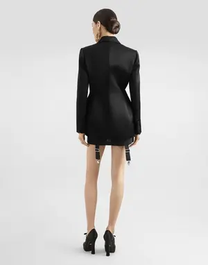 Dolce & Gabbana Double-breasted Duchess Jacket With Conical Cups Blazers