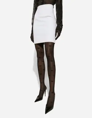 Dolce & Gabbana Straight-cut Wool Midi Skirt Skirts