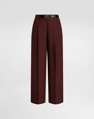 Dolce & Gabbana Tailored Linen Canvas Trousers Pants And Shorts Multi-colored - Multicolor