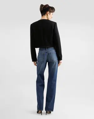Dolce & Gabbana Double Crêpe Wool Jacket Coats And Jackets