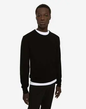 Dolce & Gabbana Cashmere Round Neck Sweater