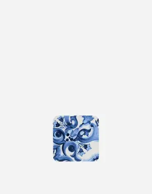 Dolce & Gabbana Small Porcelain Coaster Coasters - Multicolor