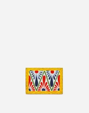 Dolce & Gabbana Small Porcelain Coaster Coasters - Multicolor