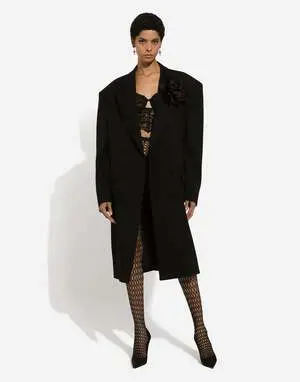 Dolce & Gabbana Cappotto Coats And Jackets - Black