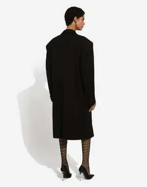 Dolce & Gabbana Cappotto Coats And Jackets - Black