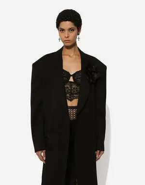 Dolce & Gabbana Cappotto Coats And Jackets - Black