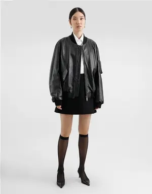Dolce & Gabbana A-line Wool Crepe Miniskirt Skirts