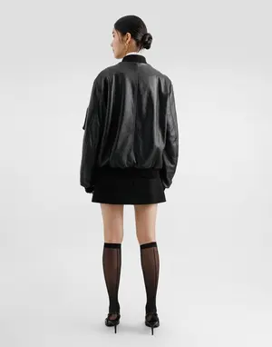 Dolce & Gabbana A-line Wool Crepe Miniskirt Skirts
