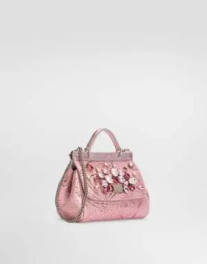Dolce & Gabbana Sicily Handbag In Brocade Accessories - Multicolor