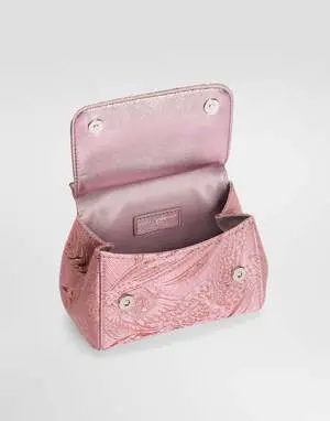 Dolce & Gabbana Sicily Handbag In Brocade Accessories