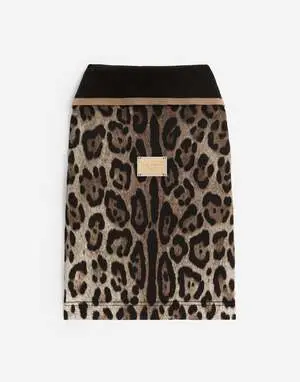 Dolce & Gabbana Cotton Dog Polo Shirt Dog Accessories Animal - Print