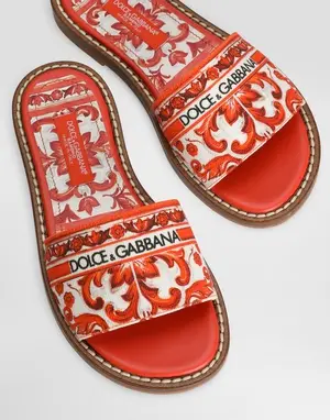 Dolce & Gabbana Ciabatta Flat Shoes