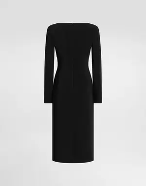Dolce & Gabbana Cady Sheath Dress Dresses Viscose