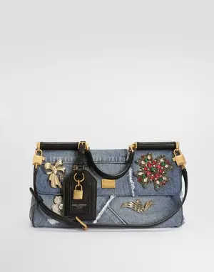 Dolce & Gabbana My Sicily Denim Handbag Multi-colored - Multicolor