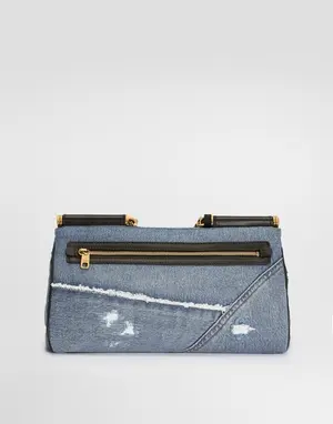 Dolce & Gabbana My Sicily Denim Handbag Multi-colored