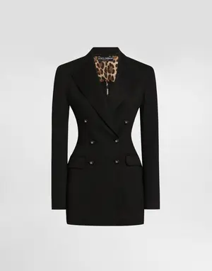 Dolce & Gabbana Giacca Blazers Viscose - Black
