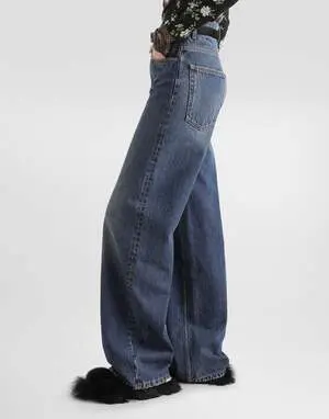 Dolce & Gabbana 5-pocket Denim Trousers Denim And Jeans Multi-colored