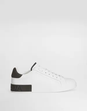 Dolce & Gabbana Portofino Calfskin Sneakers - Multicolor