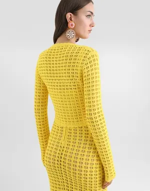 Dolce & Gabbana Crochet Cardigan Sweaters And Cardigans