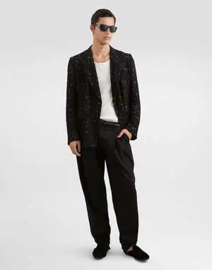Dolce & Gabbana Double-breasted Lace Jacket Suits And Blazers Multi-colored