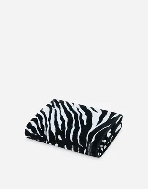 Dolce & Gabbana Terry Cotton Bath Towel Bath Towels - Multicolor