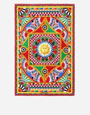 Dolce & Gabbana Terry Cotton Bath Towel Bath Towels - Multicolor