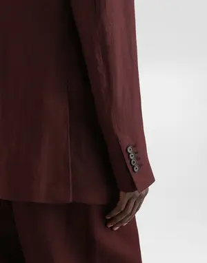 Dolce & Gabbana Giacca Suits And Blazers Multi-colored Linen