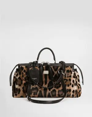 Dolce & Gabbana Leo-print Vittoria Bag Shoulder And Crossbody Bags - Multicolor