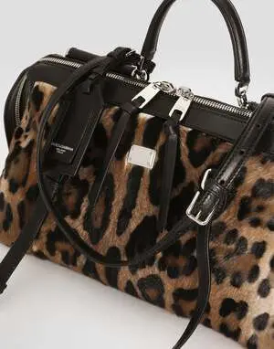 Dolce & Gabbana Leo Print Vittoria Bag - Multicolor