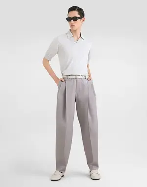 Dolce & Gabbana Polo M/corta Sweaters And Cardigans Gray