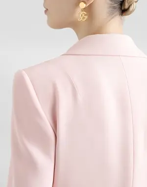 Dolce & Gabbana Single-breasted Jacket In Stretch Cady Blazers