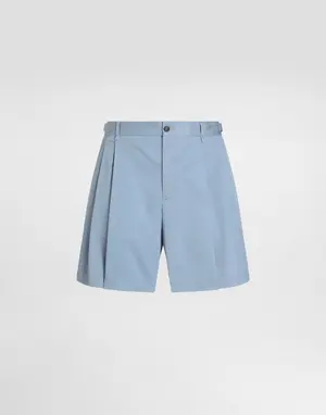 Dolce & Gabbana Pantalone Pants And Shorts Light Blue Cotton - Azure