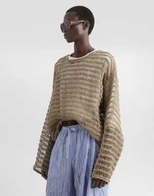 Dolce & Gabbana Cotton-linen Pullover Sweaters And Cardigans