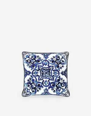 Dolce & Gabbana Velvet Cushion Small Small Cushions - Multicolor