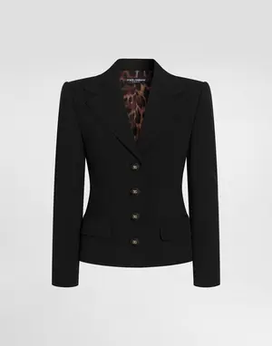 Dolce & Gabbana Single-breasted Jacket Blazers - Black