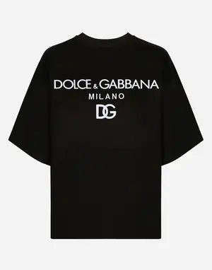 Dolce & Gabbana T-shirt M/corta Giro T-shirts And Sweatshirts - Black