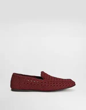 Dolce & Gabbana Suede Driver Shoes And Loafers - Red