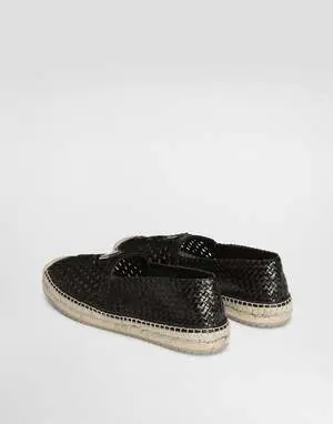 Dolce & Gabbana Calfskin Espadrilles Sandals And Slides