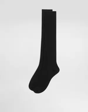 Dolce & Gabbana Ribbed Socks Socks And Tights