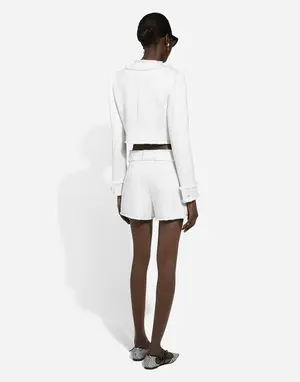 Dolce & Gabbana Raschel Tweed Shorts Pants And Shorts