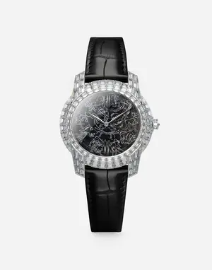Dolce & Gabbana Dg7 Invisible Setting Watch Watches - Black