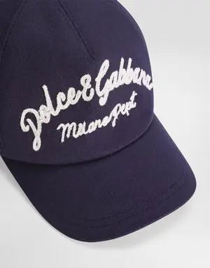 Dolce & Gabbana Gabardine Baseball Cap With Logo Accessories