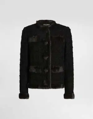 Dolce & Gabbana Textured Jackets For Women