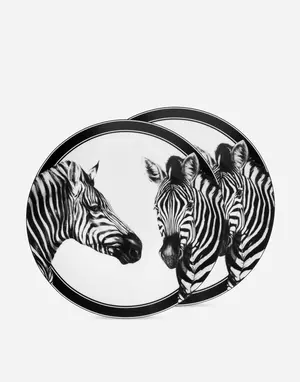 Dolce & Gabbana Set 2 Piatti Piano Flat Plates