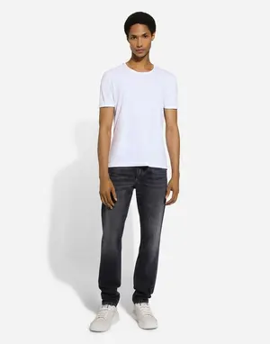 Dolce & Gabbana Pantalone Denim Multi-colored - Blue
