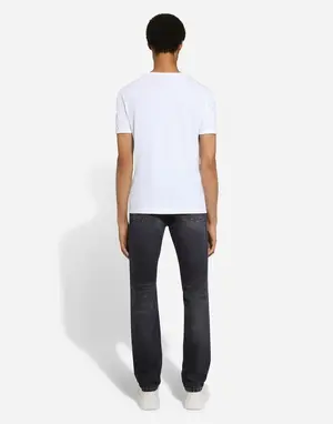 Dolce & Gabbana Pantalone Denim Multi-colored - Blue