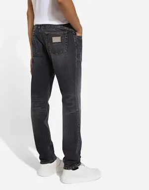 Dolce & Gabbana Pantalone Denim Multi-colored - Blue