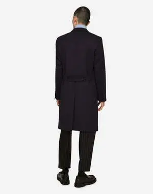 Dolce & Gabbana Extra-fine Cashmere And Silk Turtleneck Sweater - Azure